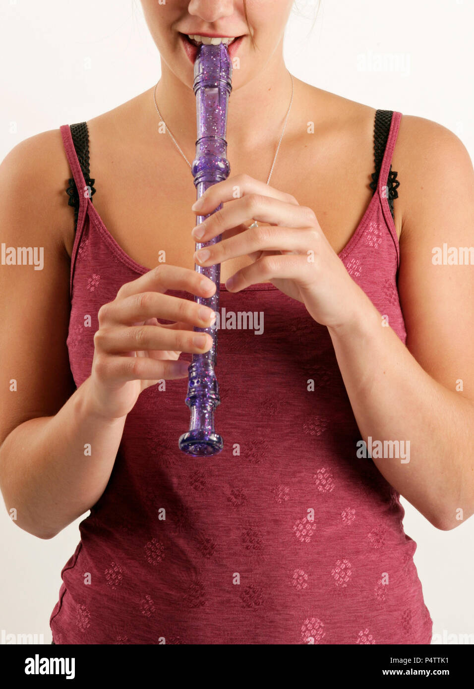 Descant recorder hi-res stock photography and images - Alamy