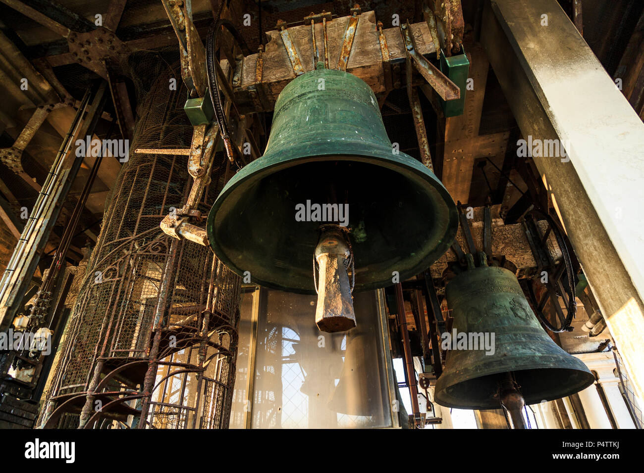 Stairs in bell tower hi-res stock photography and images - Alamy