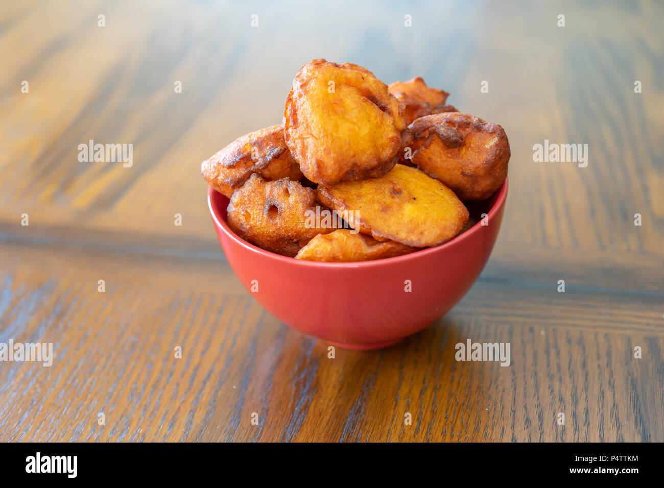 Nigerian Deep Fried akara Ready to Eat Stock Photo - Alamy