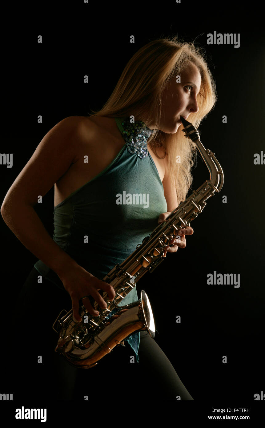 alto saxophone - generic Stock Photo - Alamy