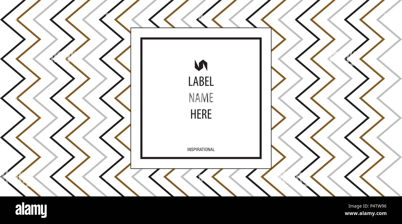 Minimalistic modern label for bottle of liquid soap, spirit, wine ...