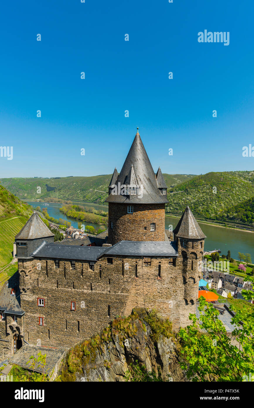 Unesco world heritage upper middle rhine valley hi-res stock ...