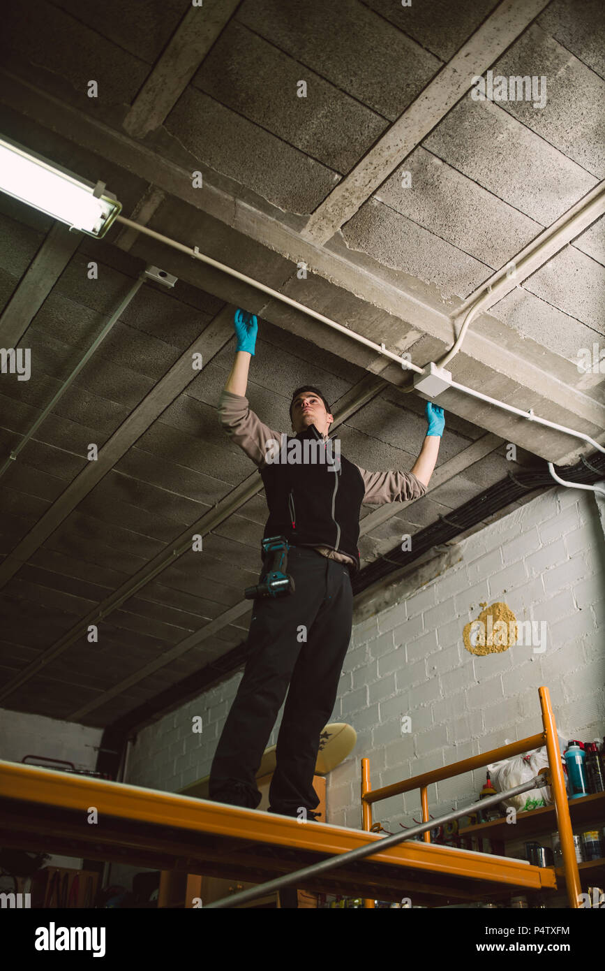 Conduit cables hi-res stock photography and images - Alamy