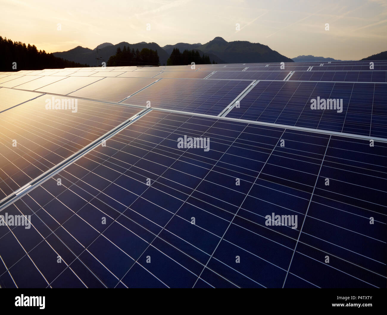 Solar power plant mountain hi-res stock photography and images - Alamy