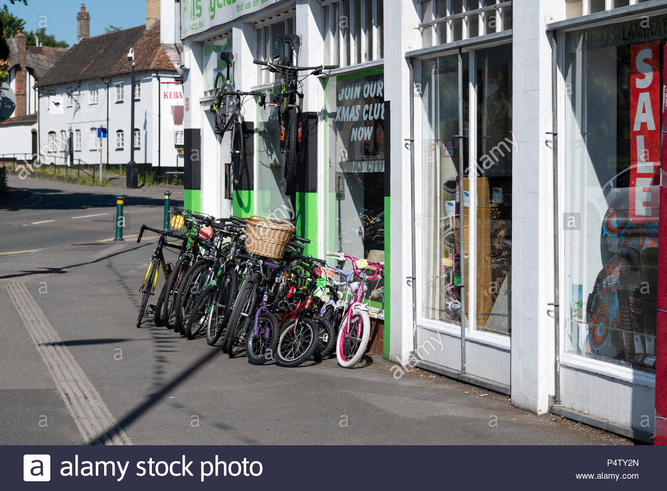 Cycling Cycle Cycles Shop Shops High Resolution Stock Photography and ...