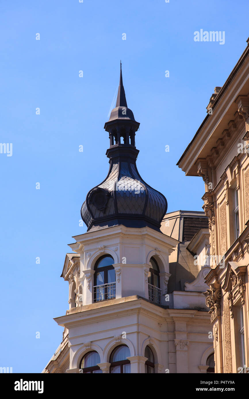 View of the typical dome in the Vienna building Stock Photo - Alamy
