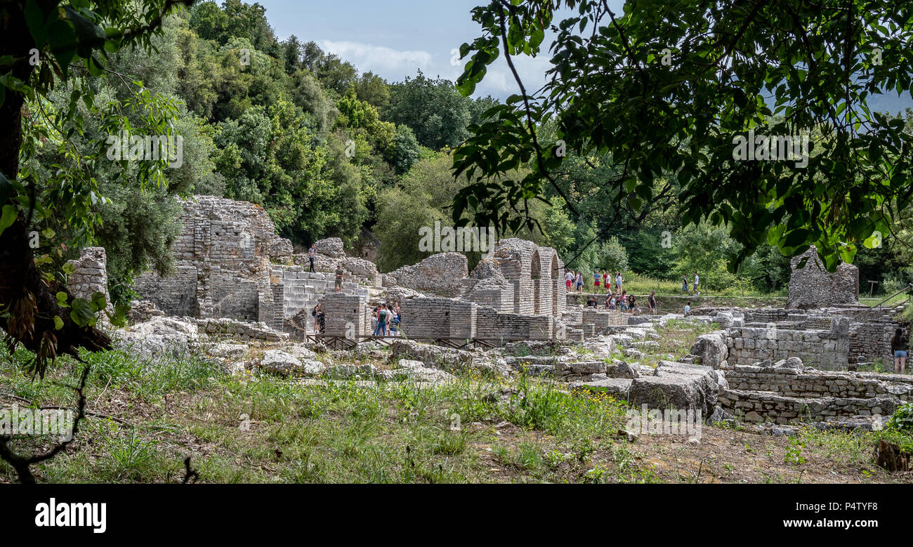 Views of the UNESCO World Heritage Centre, Butrint Stock Photo - Alamy