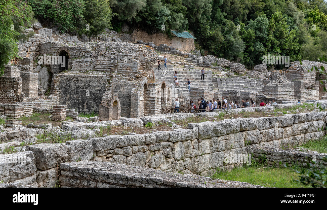 Views of the UNESCO World Heritage Centre, Butrint Stock Photo - Alamy