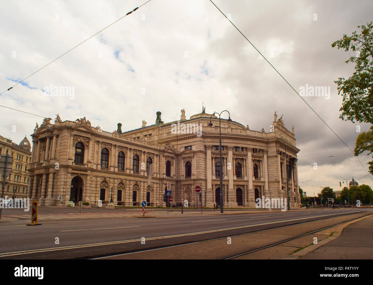 Burgtheater austrian national theatre hi-res stock photography and ...