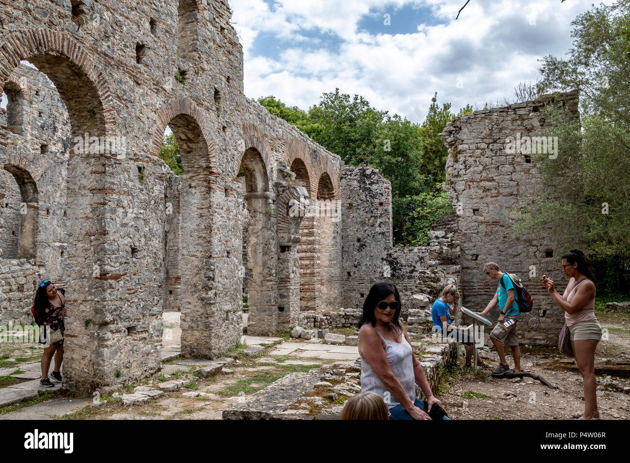 Views of the UNESCO World Heritage Centre, Butrint Stock Photo - Alamy