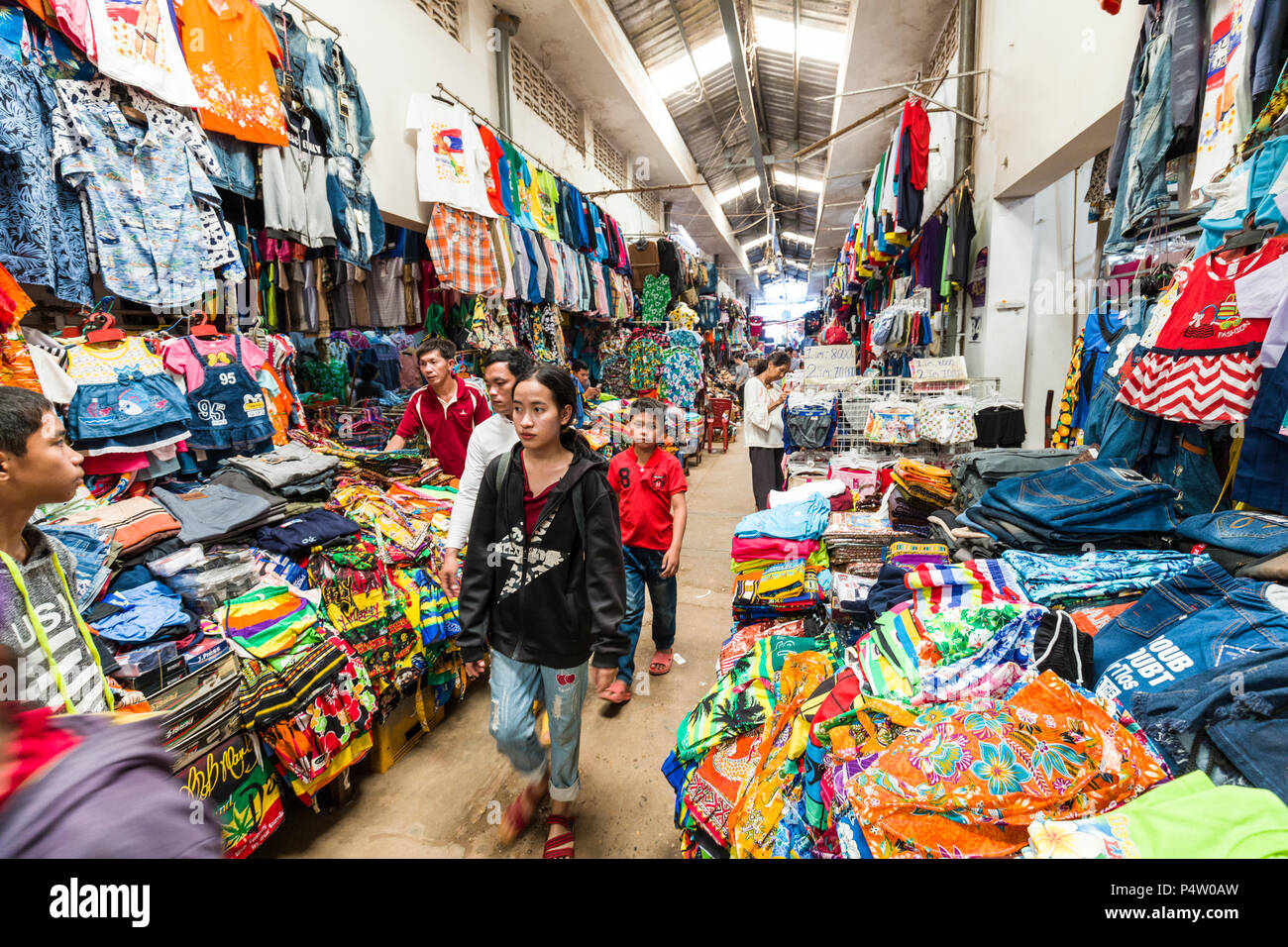 Laos market stalls hi-res stock photography and images - Alamy