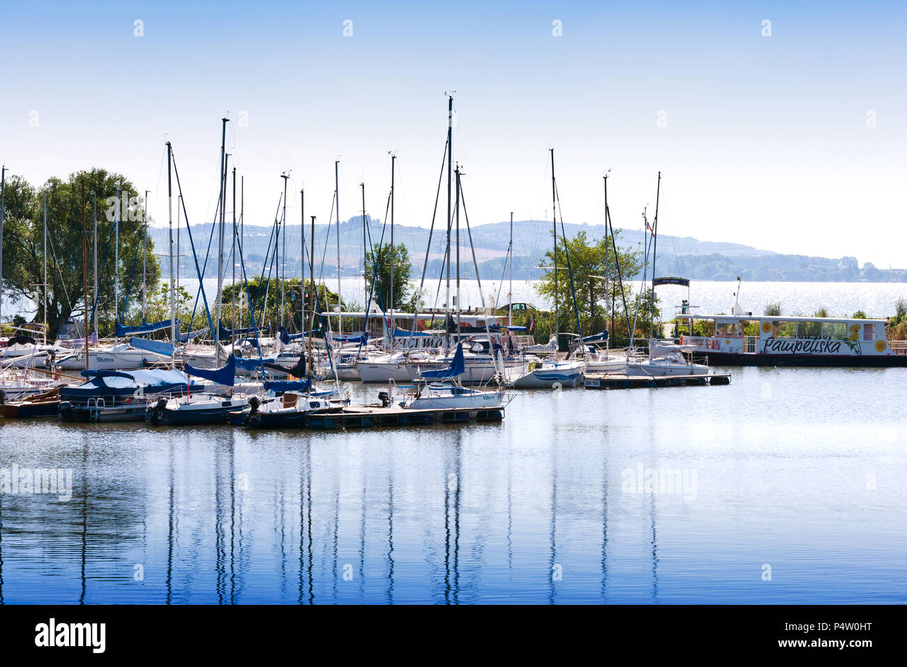 Přístaviště Pavlov, Vodní nádrž Nové Mlýny, CHKO Pálava, Jizni Morava ...