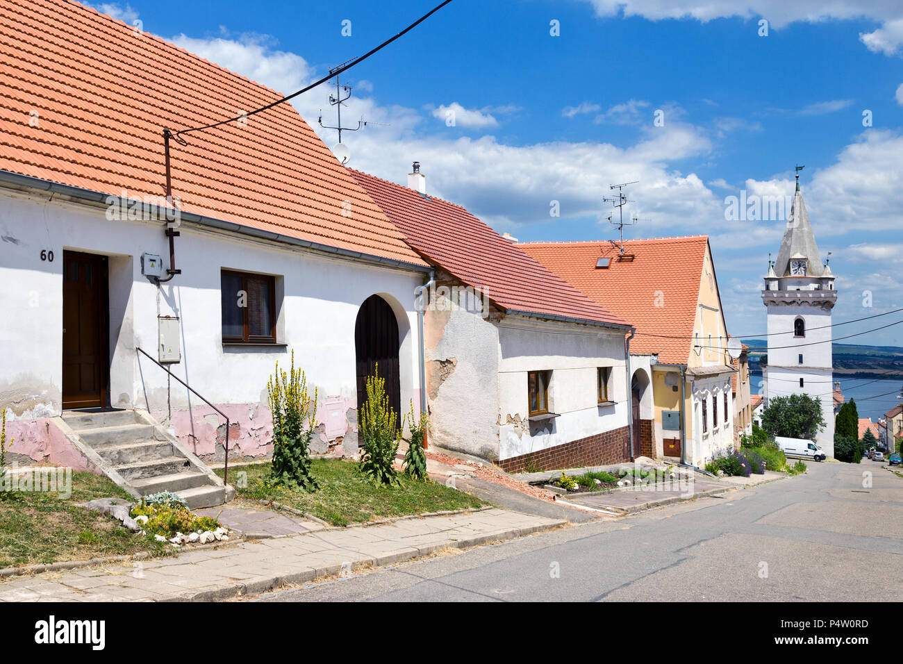 Kostel sv. Barbory, Pavlov, CHKO Pálava, Jizni Morava, Ceska republika ...
