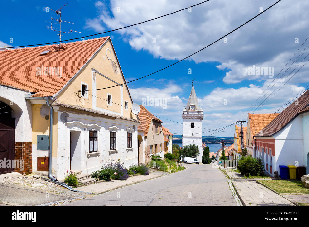 Kostel sv. Barbory, Pavlov, CHKO Pálava, Jizni Morava, Ceska republika ...