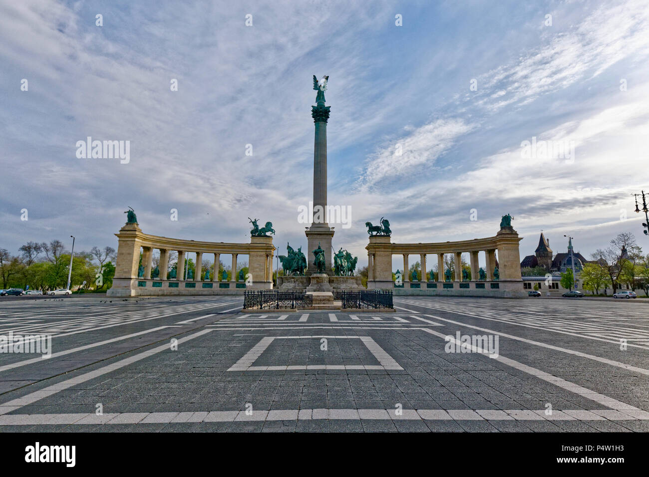 The Heroes square was built to commmorate the first 1000 years of the ...