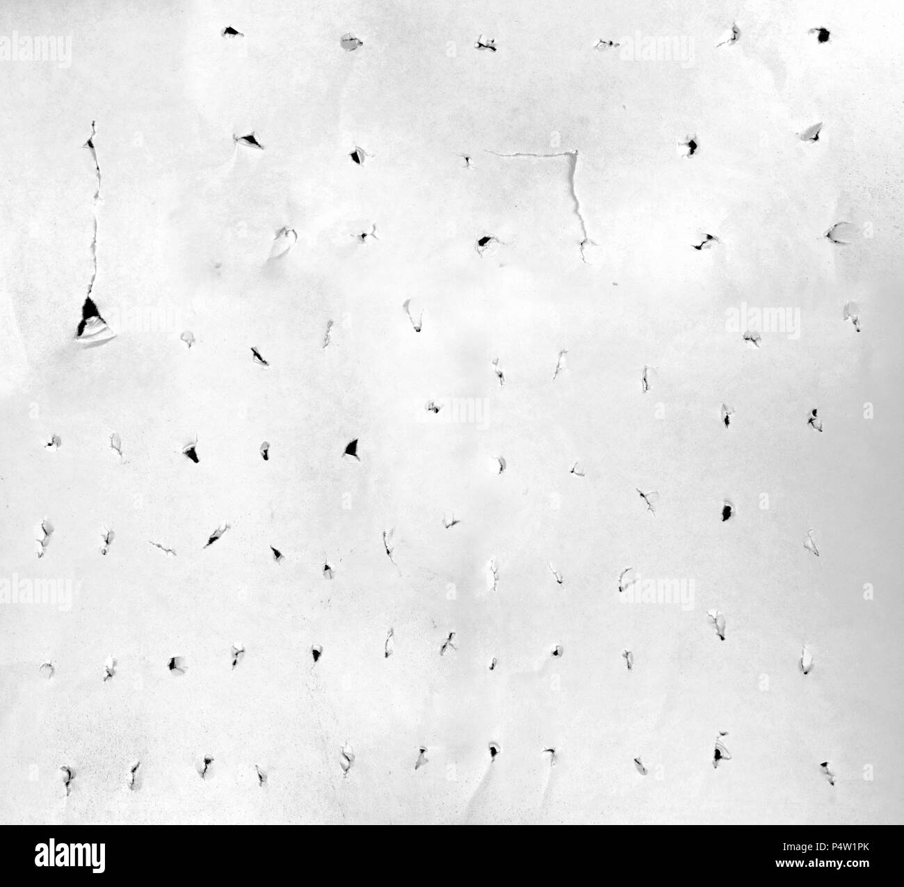 conceptual background image of close up torn and damaged paper Stock ...