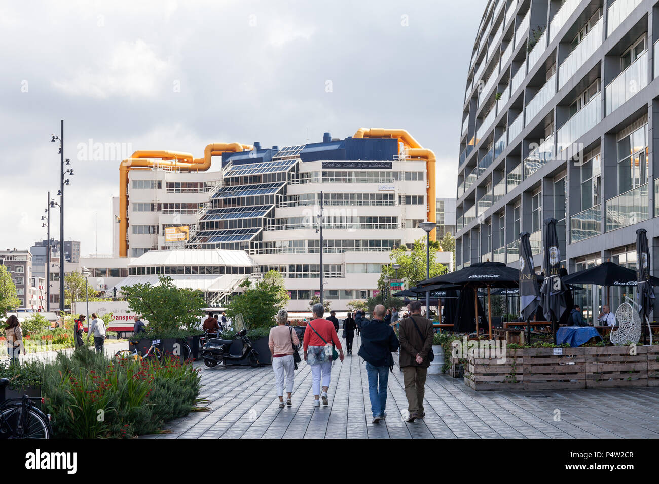 Rotterdam, Netherlands, center of Rotterdam Stock Photo - Alamy