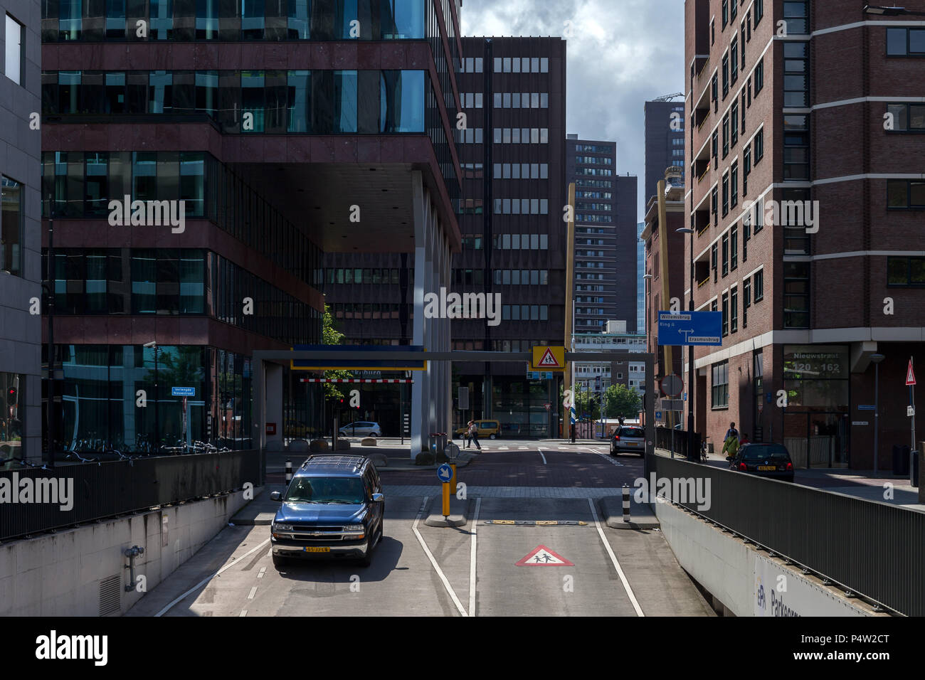Rotterdam, Netherlands, center of Rotterdam Stock Photo - Alamy