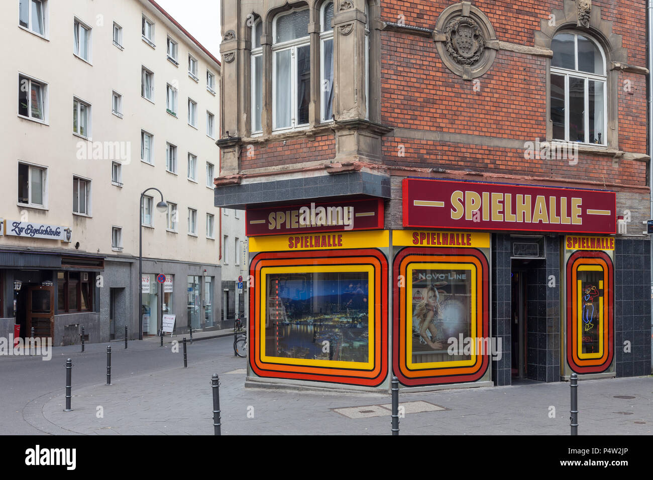 Koeln, Germany, arcade in Koeln Stock Photo - Alamy