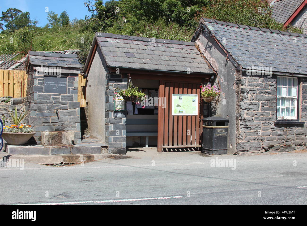 The llangernyw yew hi-res stock photography and images - Alamy