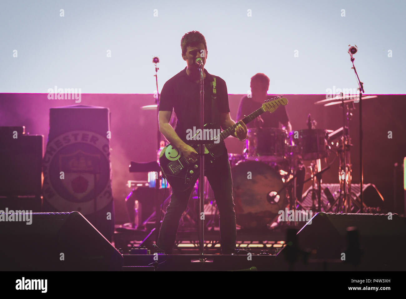 Napoli, Italy. 21st June, 2018. Noel Thomas David Gallagher is an ...