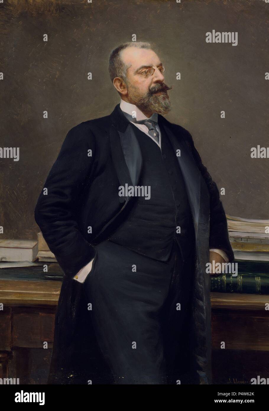 DON AUGUSTO GONZALEZ BESADA - SIGLO XX - OLEO/LIENZO - 132x96 cm ...