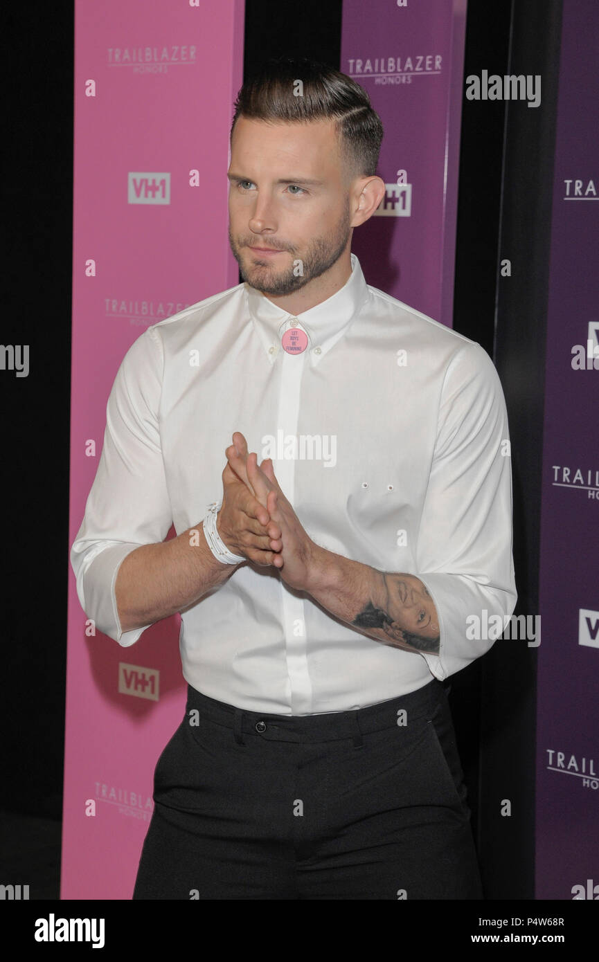 NEW YORK, NY - JUNE 21: Actor Nico Tortorella attends VH1 Trailblazer ...