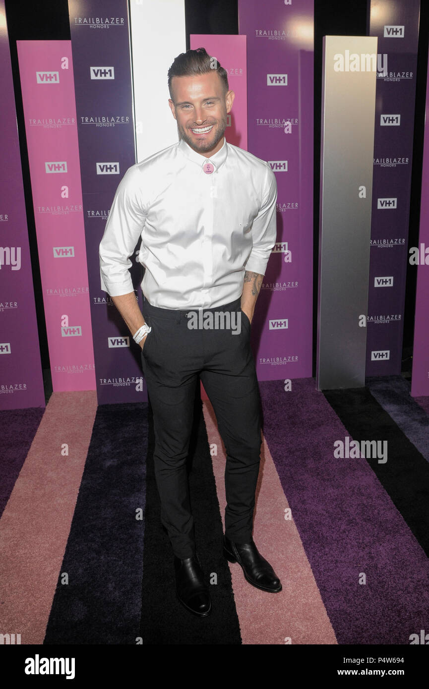 NEW YORK, NY - JUNE 21: Actor Nico Tortorella attends VH1 Trailblazer ...