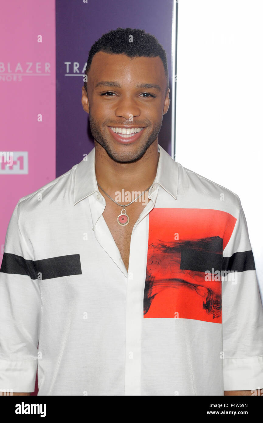 NEW YORK, NY - JUNE 21: Actor Dyllon Burnside attends the 2018 VH 1 ...