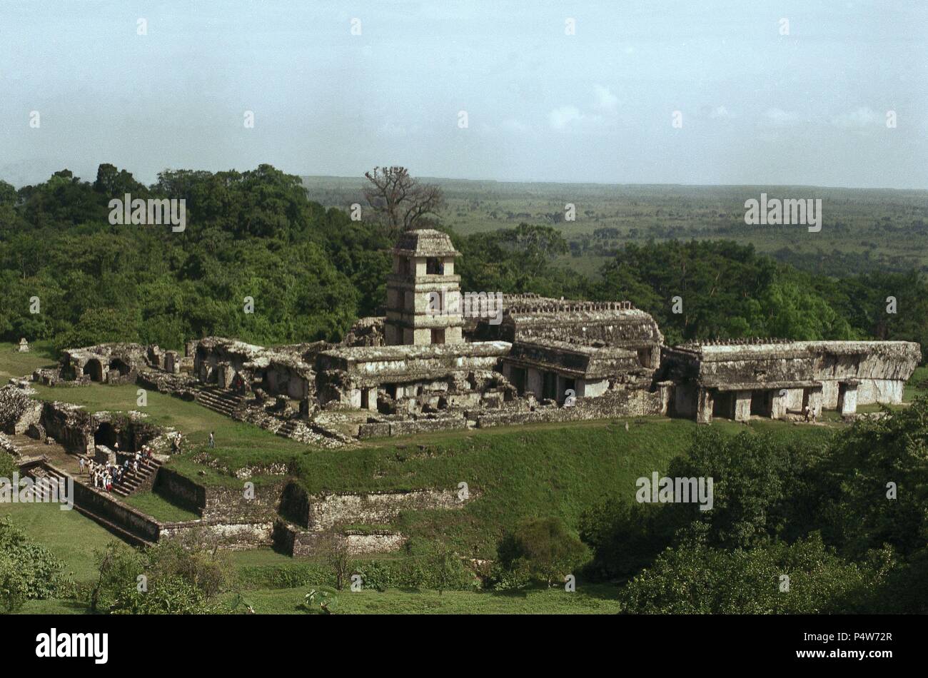 PALACIO DE LAS RUINAS DE PALENQUE. Location: PALACIO, PALENQUE, CIUDAD ...