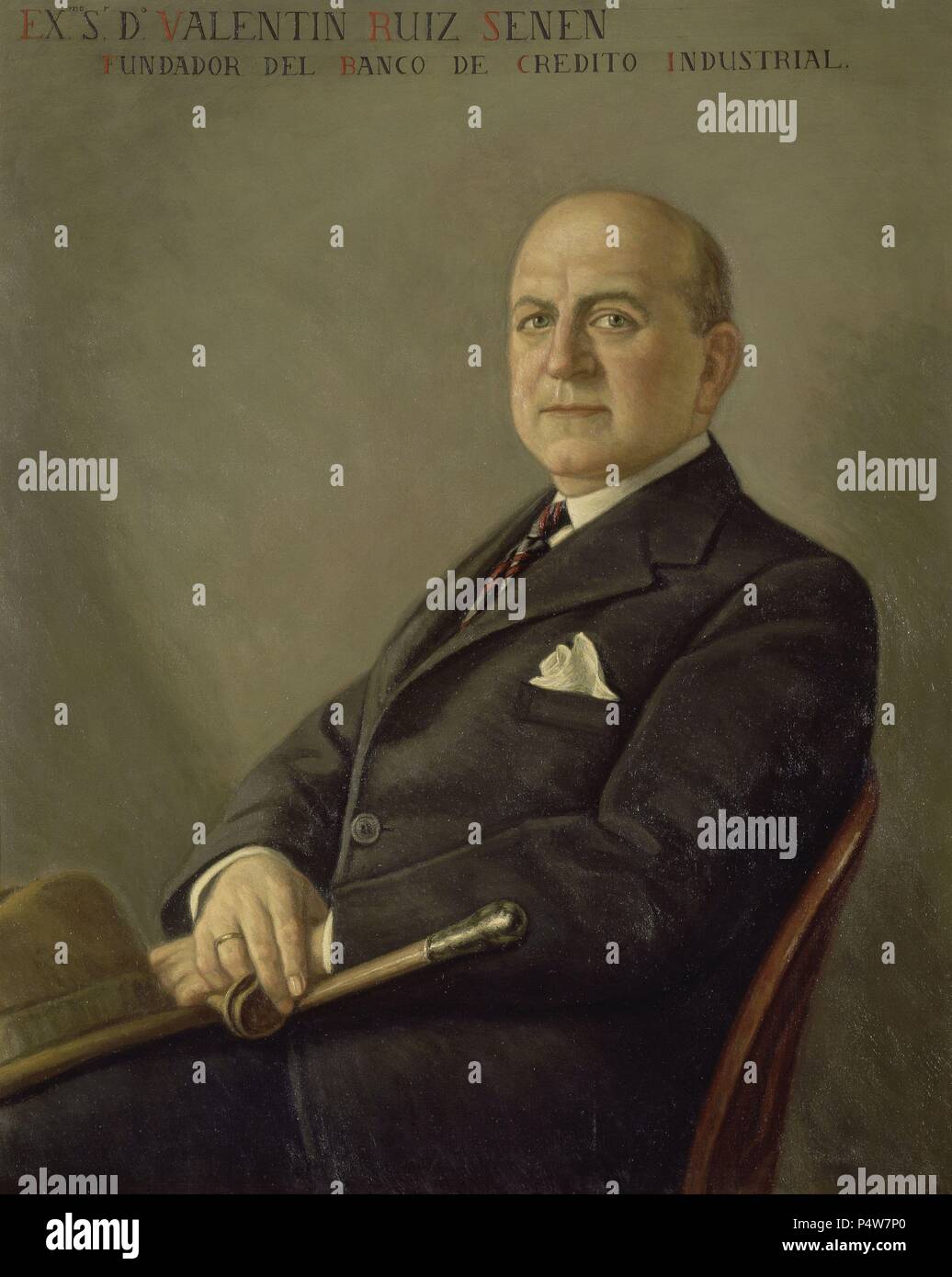 VALENTIN RUIZ SENEN. Location: BANCO DE CREDITO INDUSTRIAL, MADRID ...