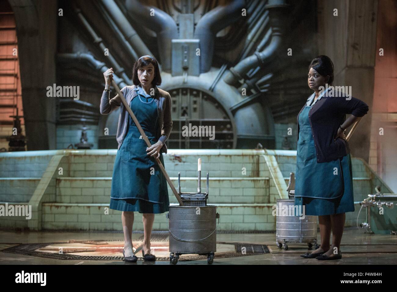 Original Film Title: THE SHAPE OF WATER. English Title: THE SHAPE OF ...