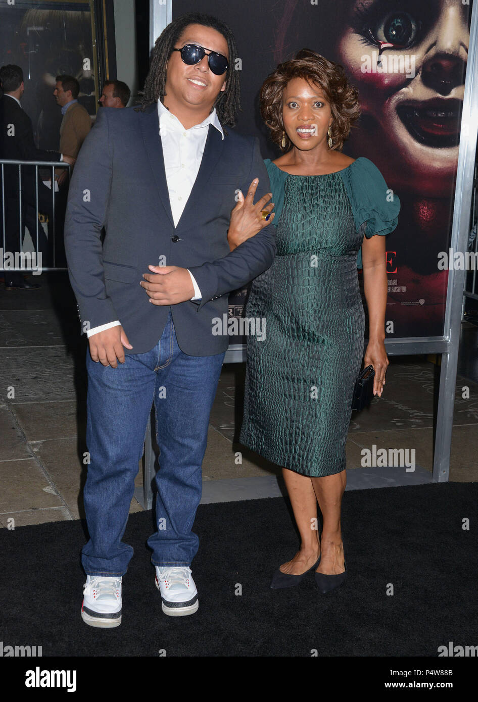 Alfre Woodard Family