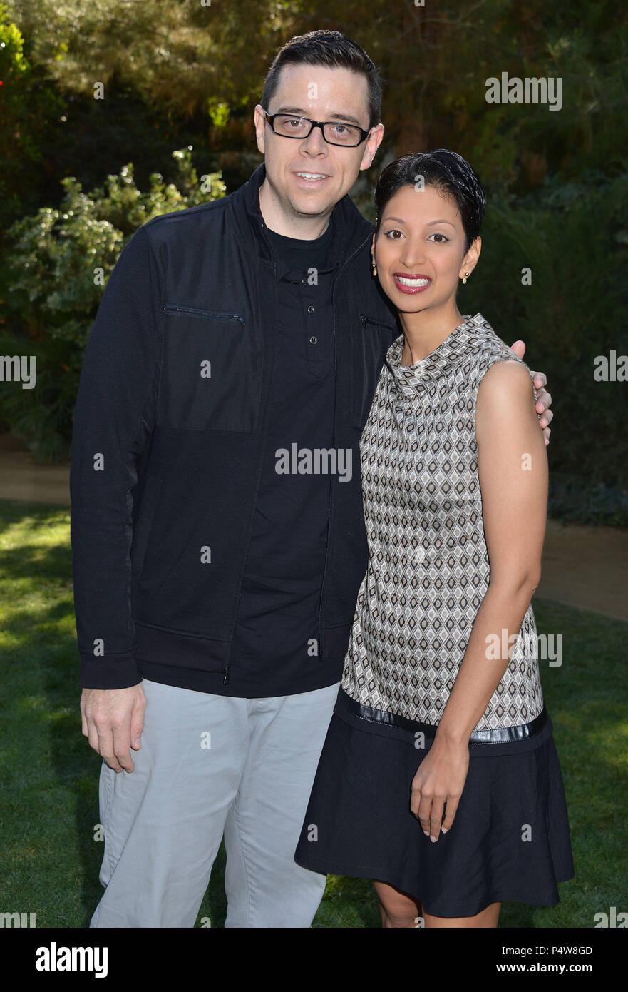Aron Gaudet, Gita Pullapilly attends Variety's Creative Impact Awards ...