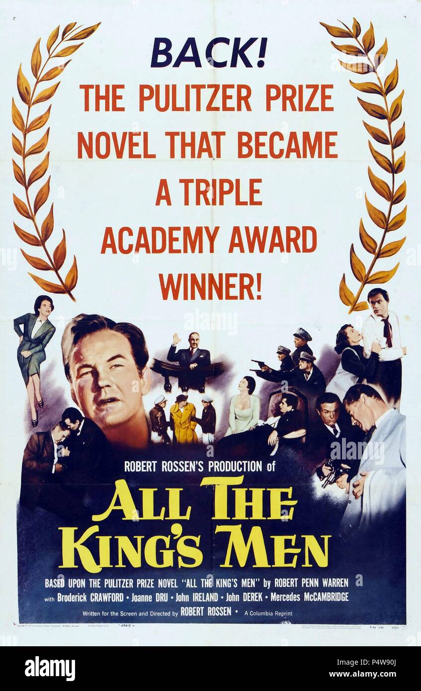 Original Film Title: ALL THE KING'S MEN. English Title: ALL THE KING'S ...
