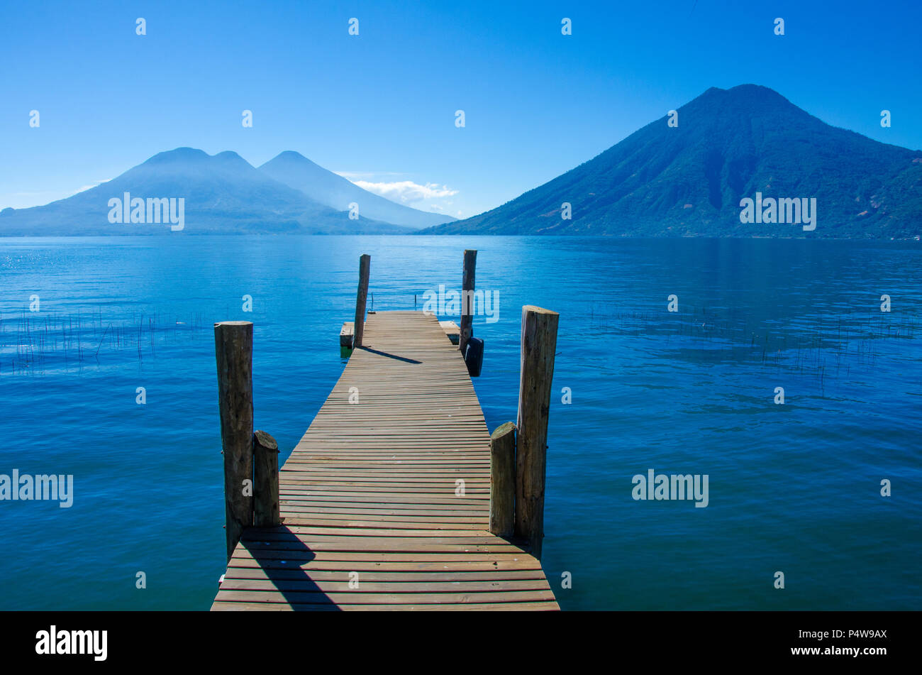 Lake Atitlan in the highlands of Guatemala - Mayan culture in beautiful ...