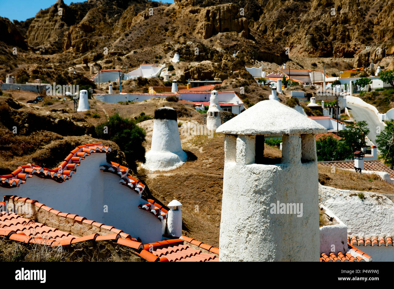 Cave Houses - Guadix - Spain Stock Photo - Alamy