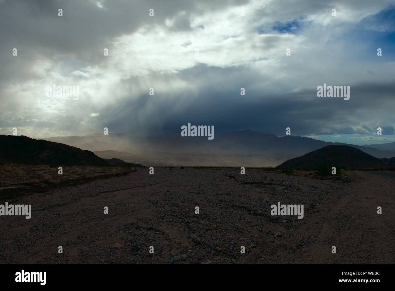 Rain in the death valley hi-res stock photography and images - Alamy