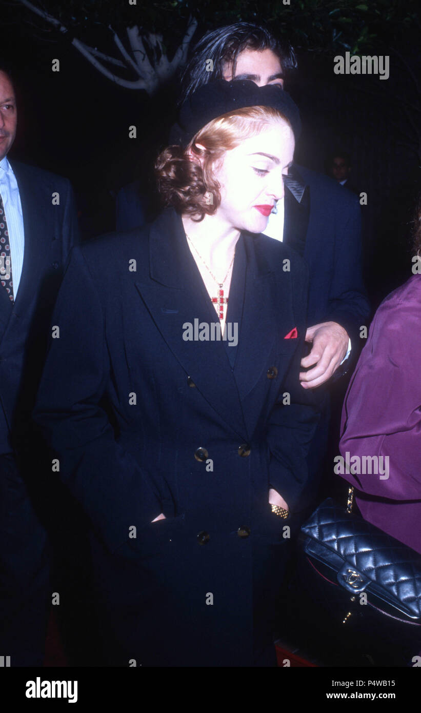 LOS ANGELES, CA - DECEMBER 16: Singer Madonna attends 'Hear My Song ...