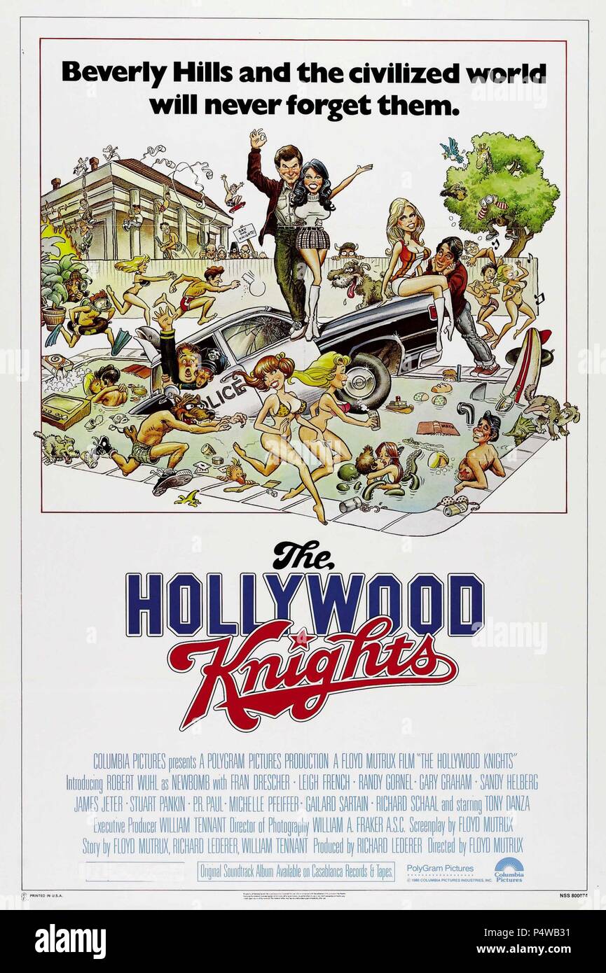 Original Film Title: THE HOLLYWOOD KNIGHTS. English Title: THE ...