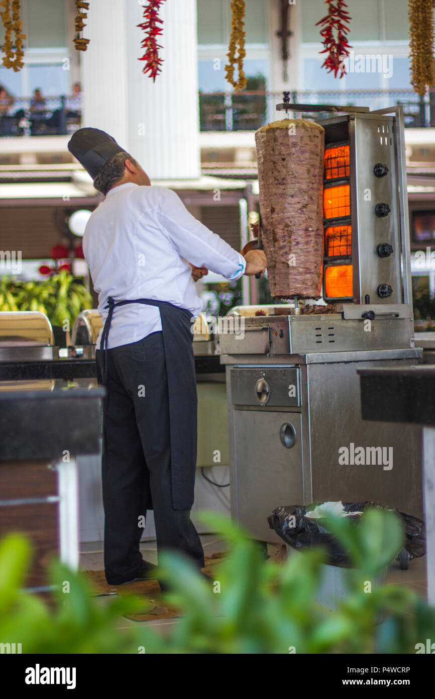 Shawarma machine hi-res stock photography and images - Alamy