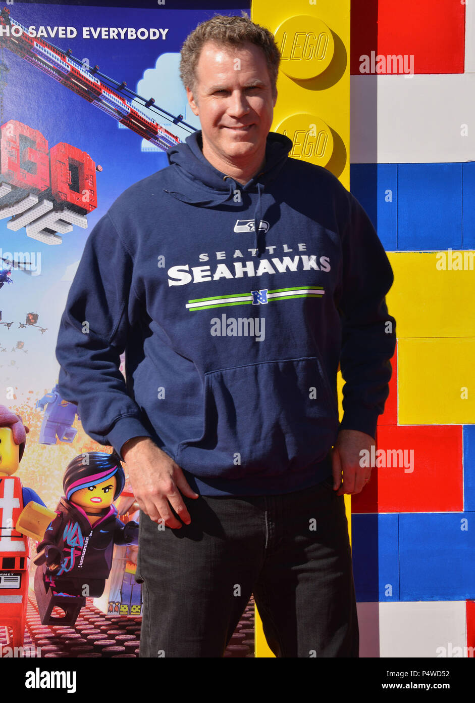 Will Ferrell 145 arriving at The Lego Movie Premiere at the Westwood ...