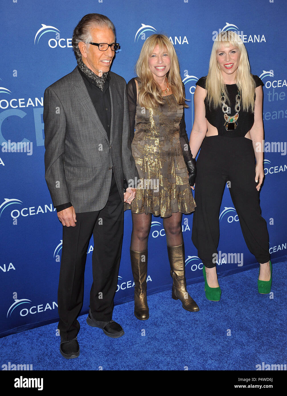 Richard Perry, Carly Simon, Natasha Bedingfield arriving at the Oceana ...