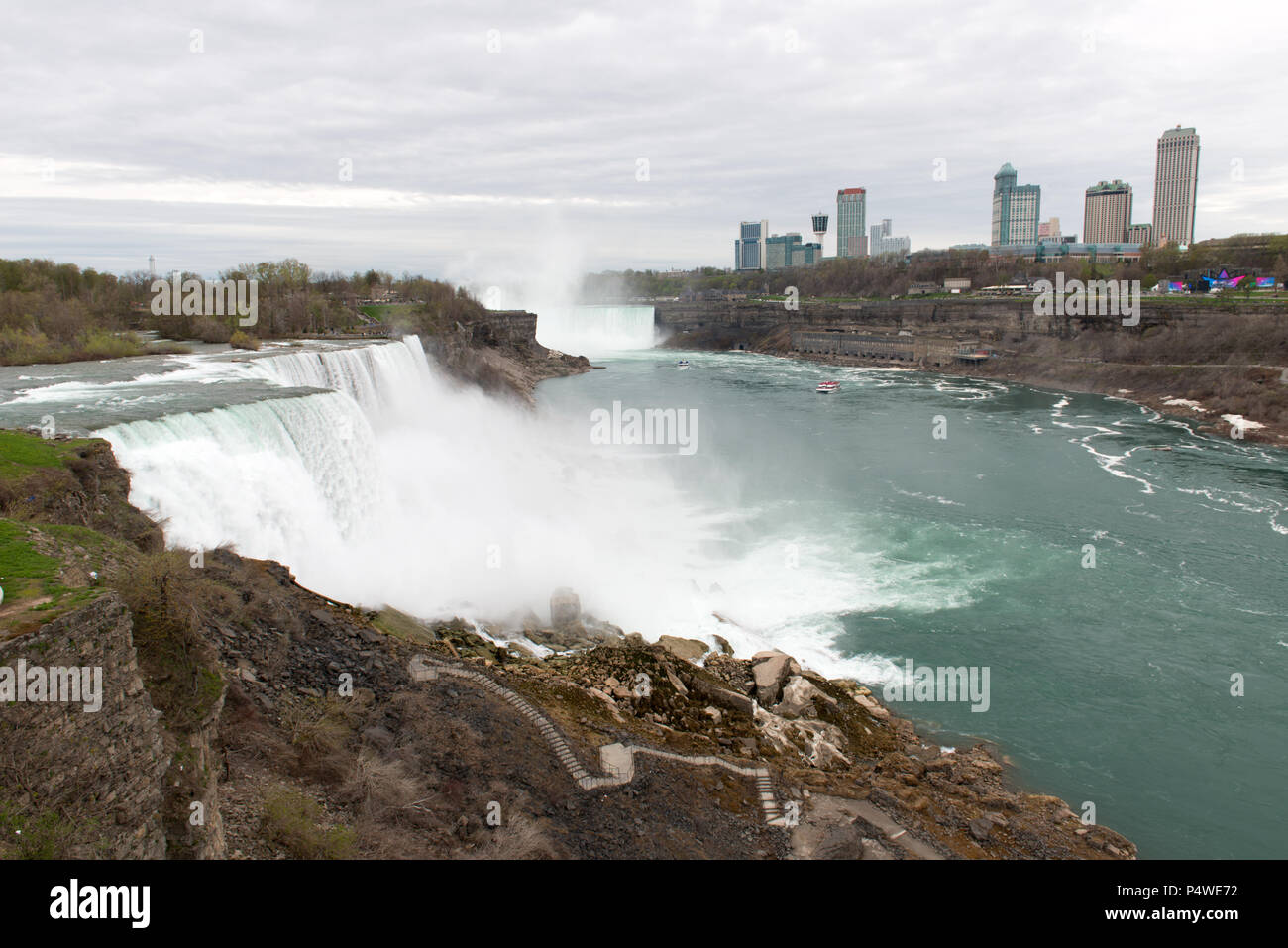 Niagara Fall landscape Stock Photo - Alamy