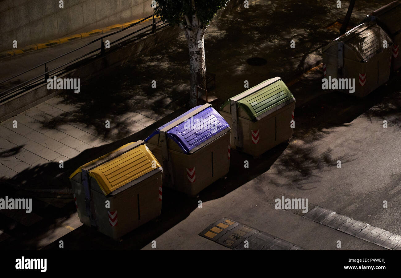 Dumpster Night High Resolution Stock Photography and Images - Alamy