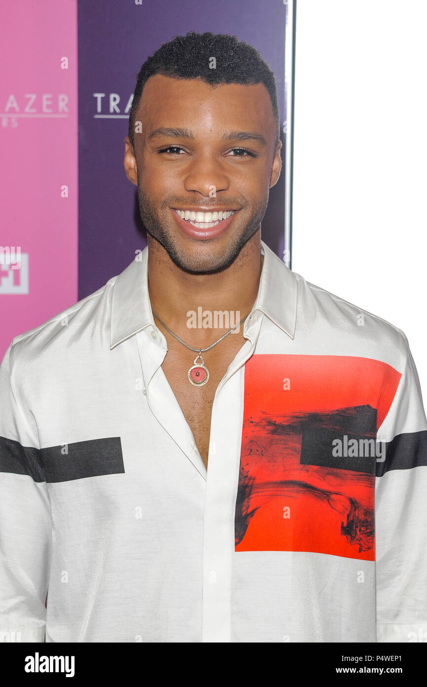 New York, NY - June 21, 2018: Dyllon Burnside attends VH1 Trailblazer ...