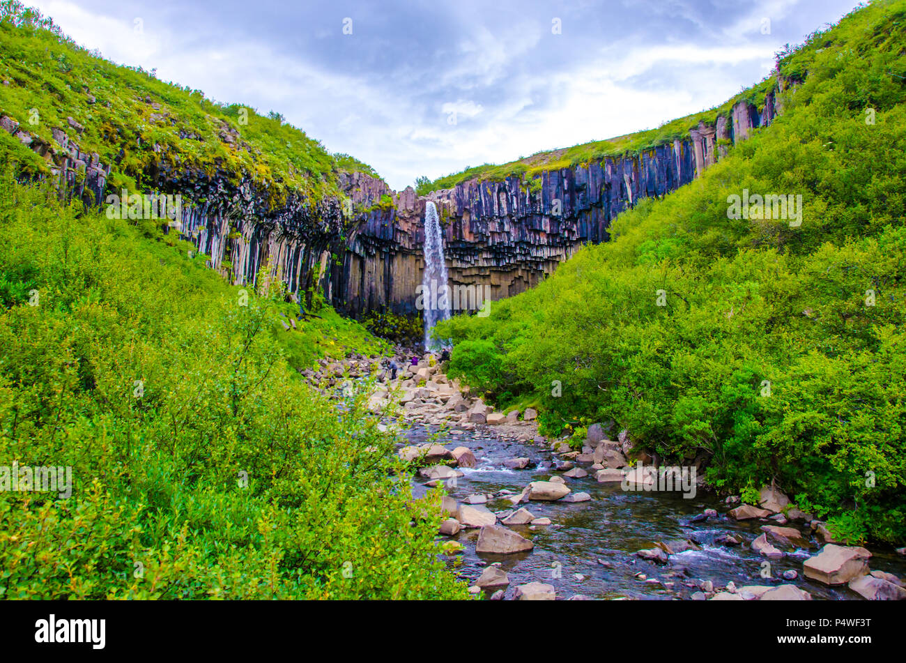 Svartifoss the black falls hi-res stock photography and images - Alamy