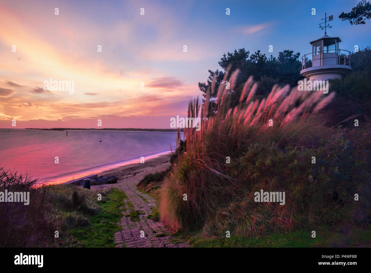 Lepe light house hi-res stock photography and images - Alamy