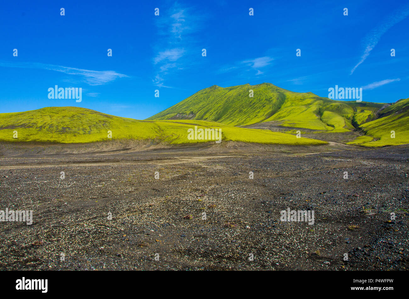 Landmannalaugar - Amazing Landscape in Iceland Stock Photo - Alamy