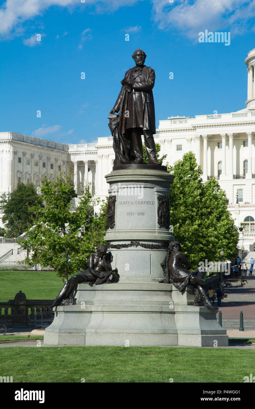 President james a garfield hi-res stock photography and images - Alamy
